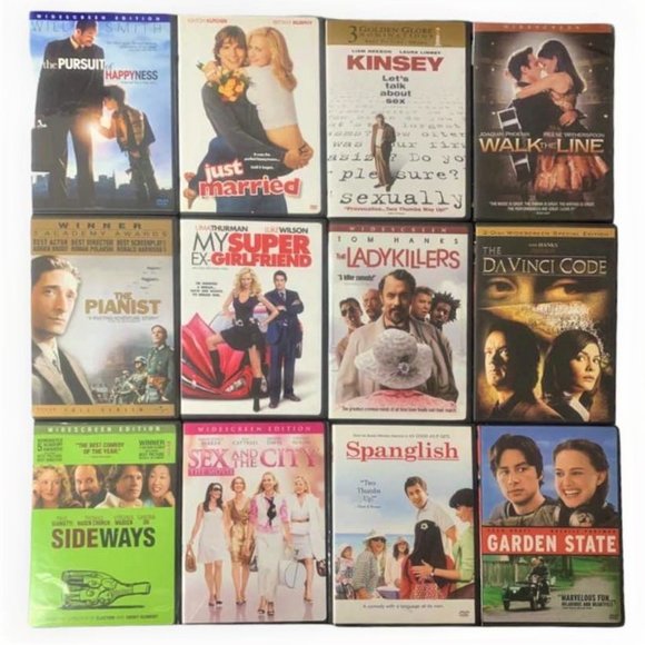 Media | Bundle Of 12 Comedydrama Dvds | Poshmark